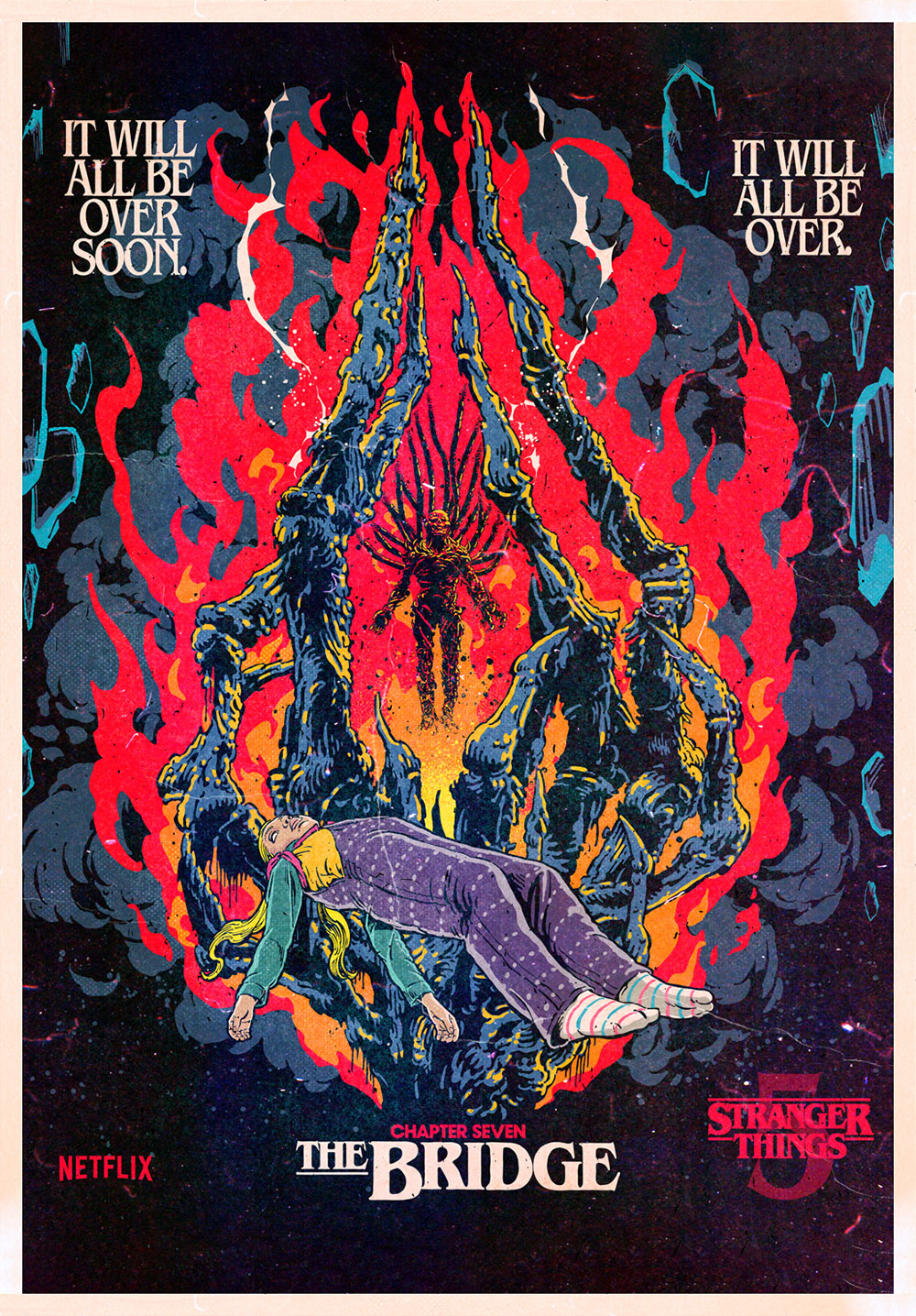 Stranger Things The Bridge Poster – Chromaplate